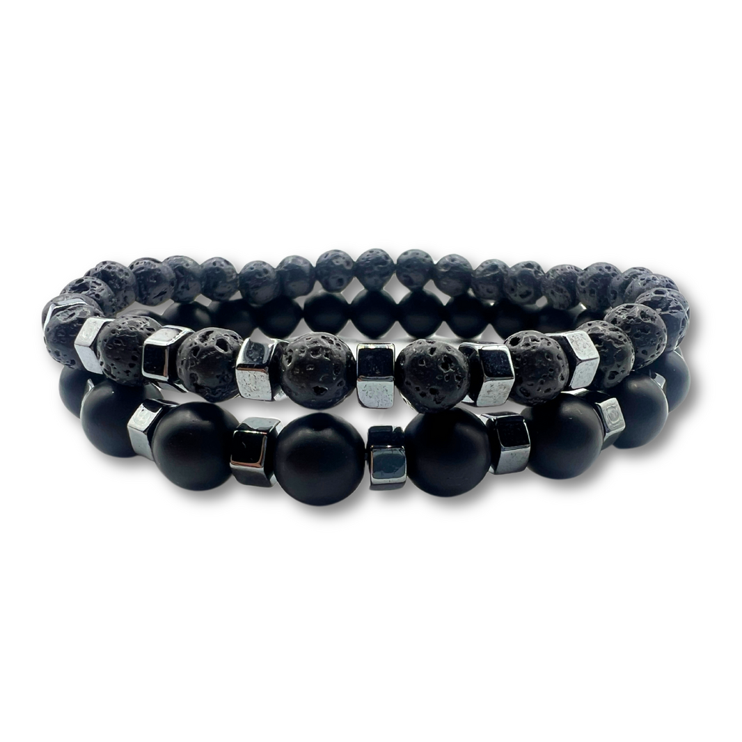 Men's Luxury Bracelet Stacks – Armoured Elegance | Bold & Refined Designs